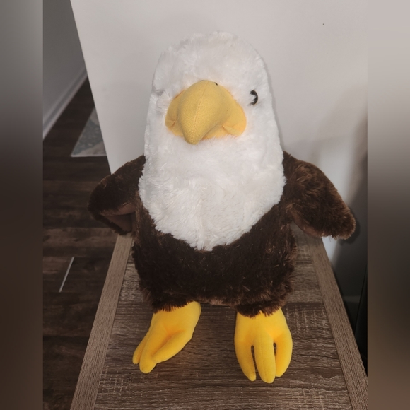 Toys | Fiesta Large Bald Eagle Plush With Yellow Beak And Feet 165 ...